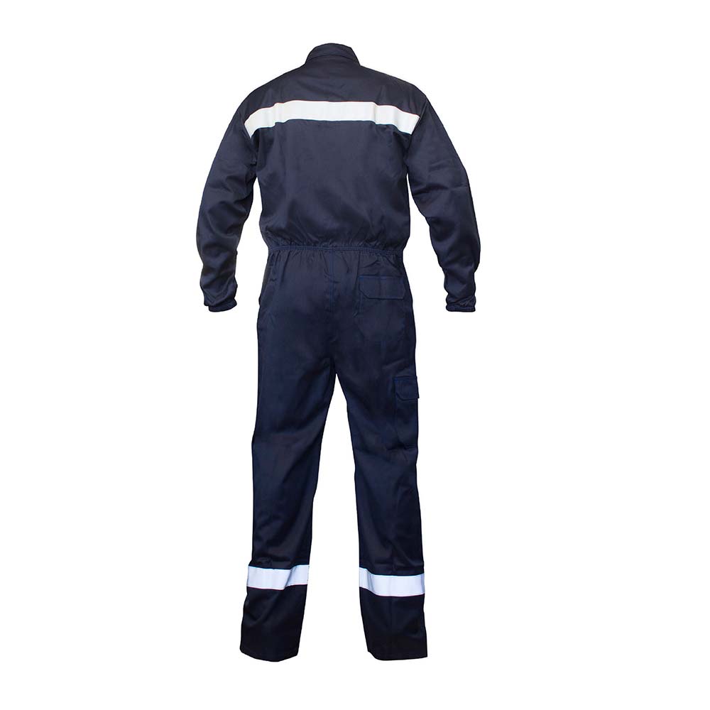 Overol Marca Ignífugo Antiestático Azul Marino - steelprosafety